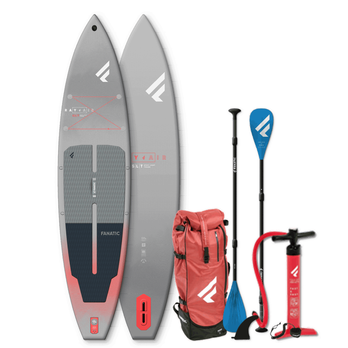FANATIC RAY AIR S|L|T ᐅ 100% SUP Touring Spaß - 50% Gewicht & Packmaß!