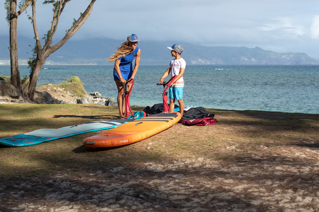 FANATIC Viper Air Premium ᐅ SUPing or Windsurfing couldn't be easier!